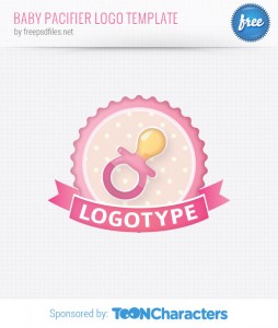 Baby Pacifier Logo Template - Free Logo Design Templates