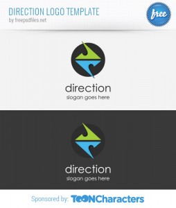 Direction Logo Template - Free Logo Design Templates